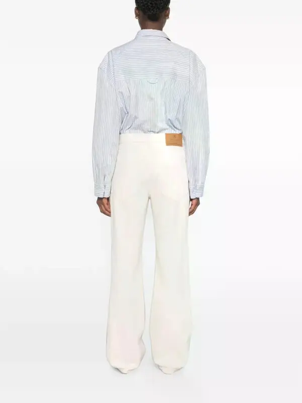 Seafarer Logo-patch Wide-leg Jeans