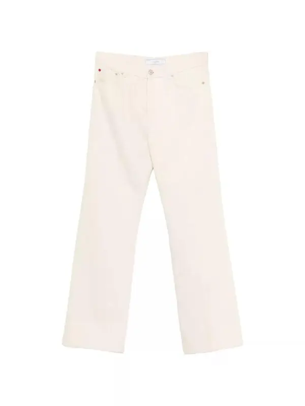 Seafarer Logo Patch Wide-leg Jeans