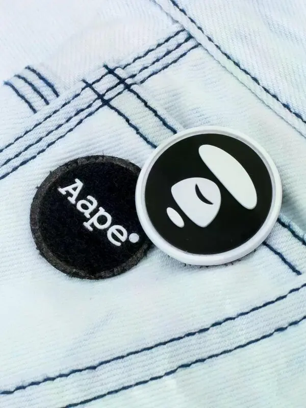 AAPE BY *A BATHING APE Tie-dye Denim Shorts