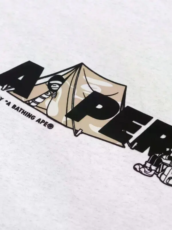 AAPE BY *A BATHING APE Aaper Graphic-print Long-sleeve T-shirt