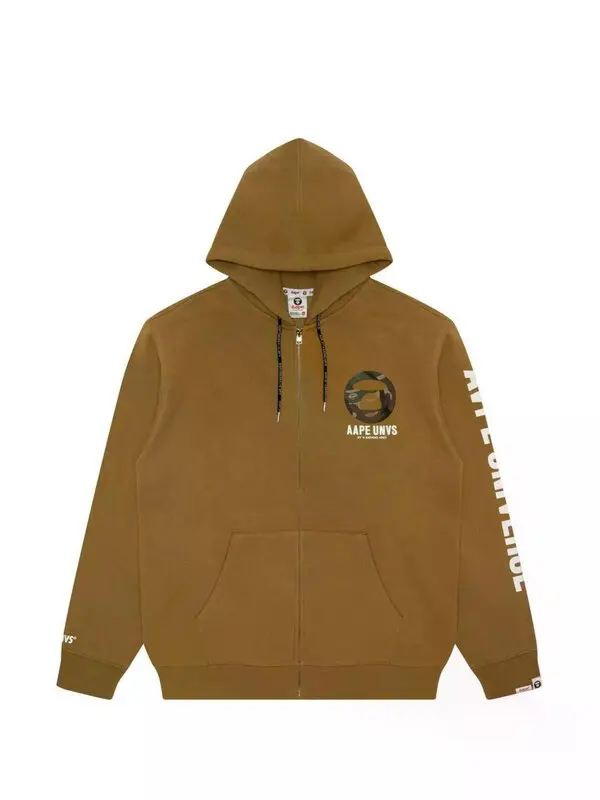AAPE BY *A BATHING APE Moonface Zip-up Hoodie