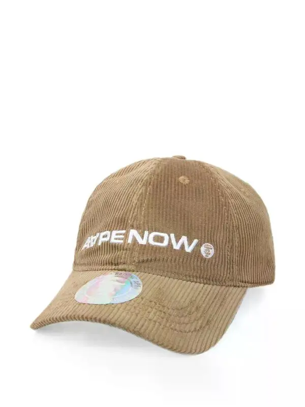 AAPE BY *A BATHING APE Moonface Corduroy Cap