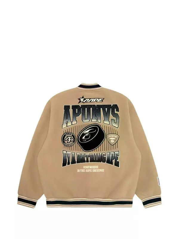 AAPE BY *A BATHING APE Logo-patch Jacket