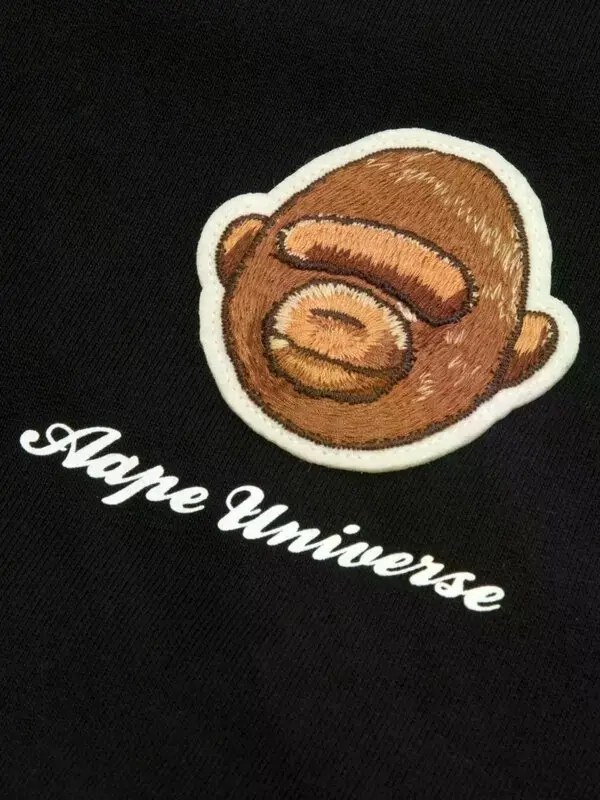 AAPE BY *A BATHING APE Logo Patch Cardigan