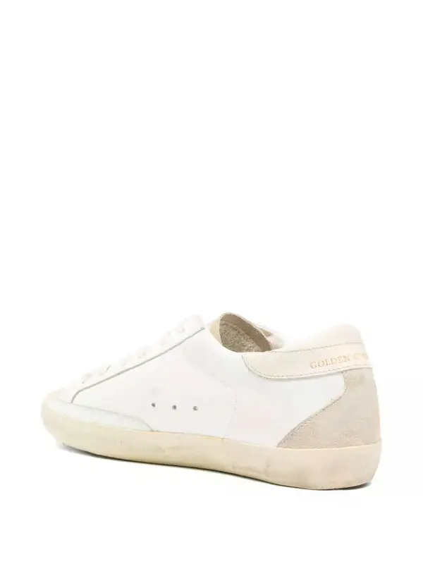 GOLDEN GOOSE Superstar Glitter-patch Sneakers