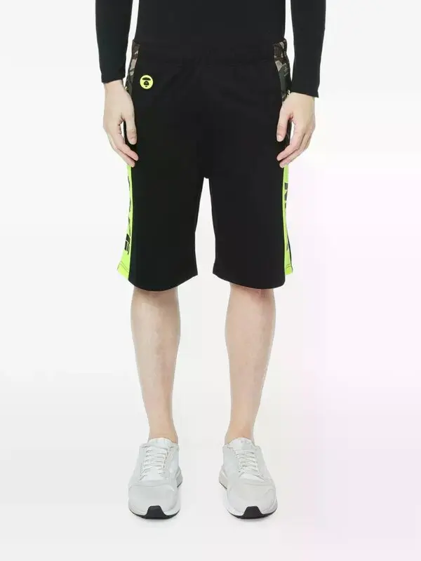 AAPE BY *A BATHING APE Camouflage-panel Shorts