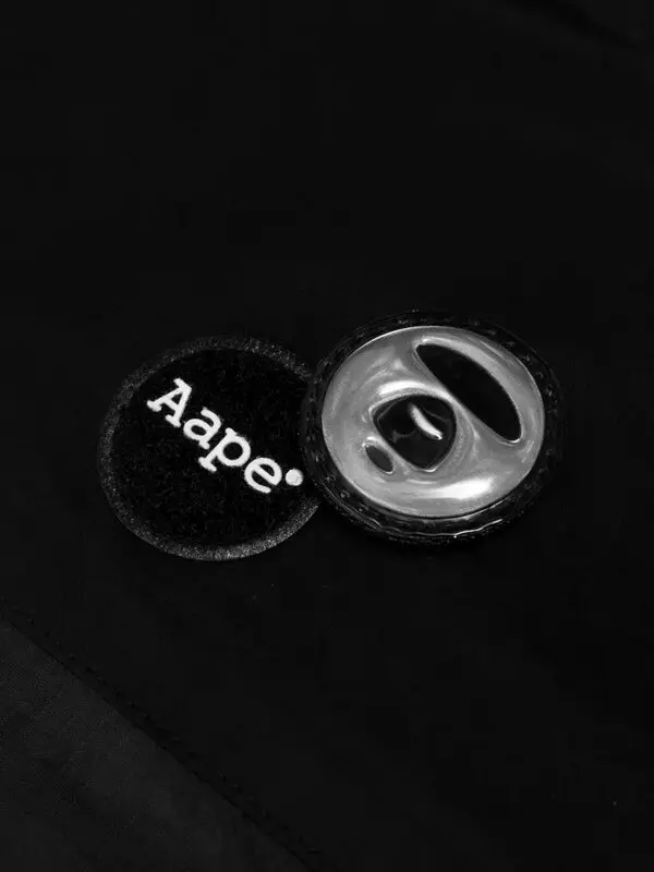 AAPE BY *A BATHING APE Moonface Panelled Hooded Jacket