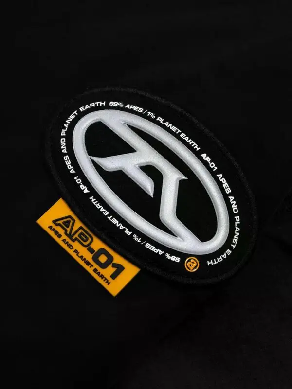 AAPE BY *A BATHING APE Moonface Panelled Hooded Jacket