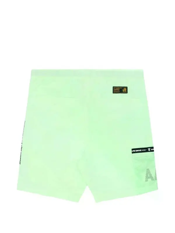AAPE BY *A BATHING APE Logo-patch Belted Cargo Shorts