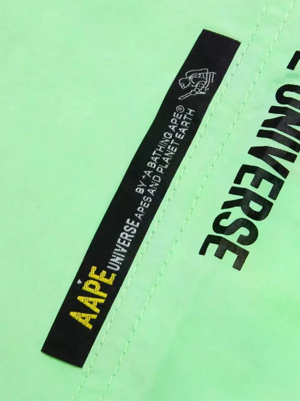 AAPE BY *A BATHING APE Logo-patch Belted Cargo Shorts