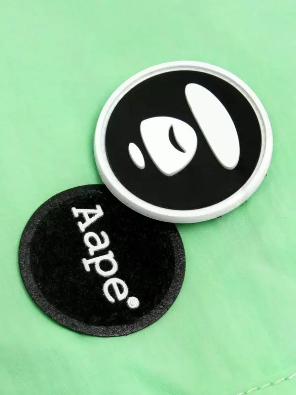AAPE BY *A BATHING APE Logo-patch Belted Cargo Shorts