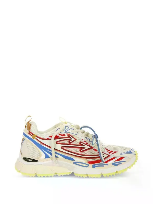 Off-White Be Right Back" Arrows-motif Panelled Sneakers - Blue