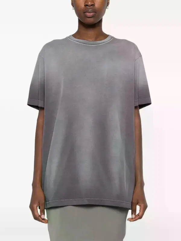MUGLER Ombré Graphic Print T-shirt