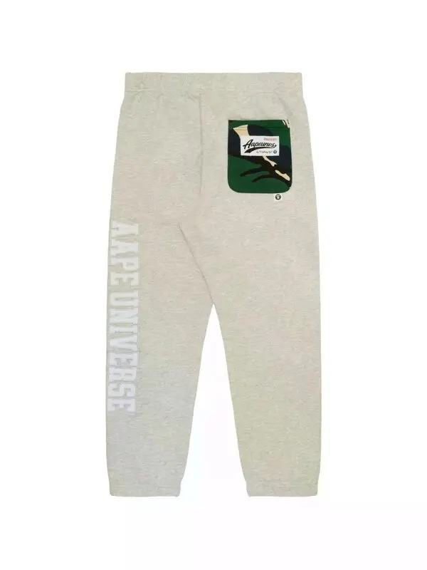 AAPE BY *A BATHING APE Moonface-motif Track Pants
