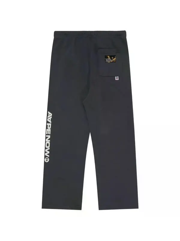 AAPE BY *A BATHING APE Moonface Patch Track Pants