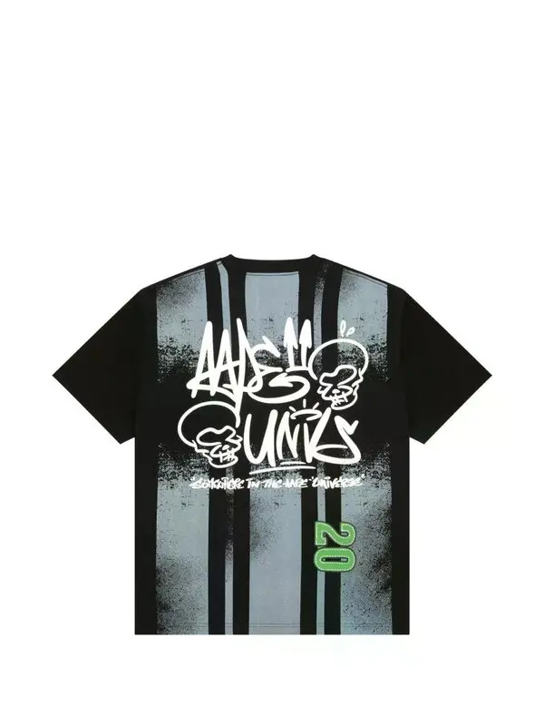 AAPE BY *A BATHING APE Graffiti-print Skull T-shirt