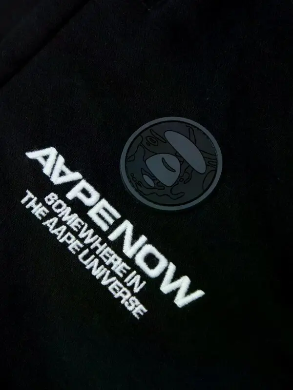 AAPE BY *A BATHING APE Moonface Patch Track Pants