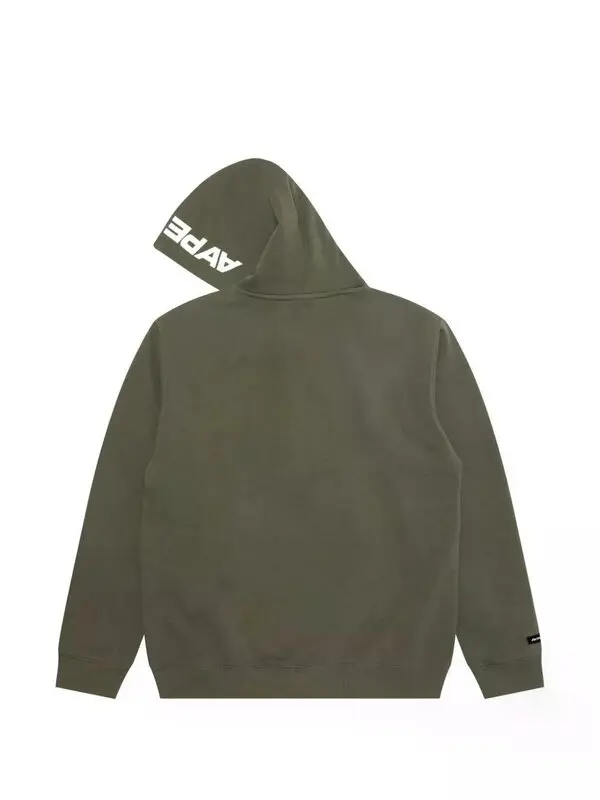 AAPE BY *A BATHING APE Moonface Logo-print Hoodie