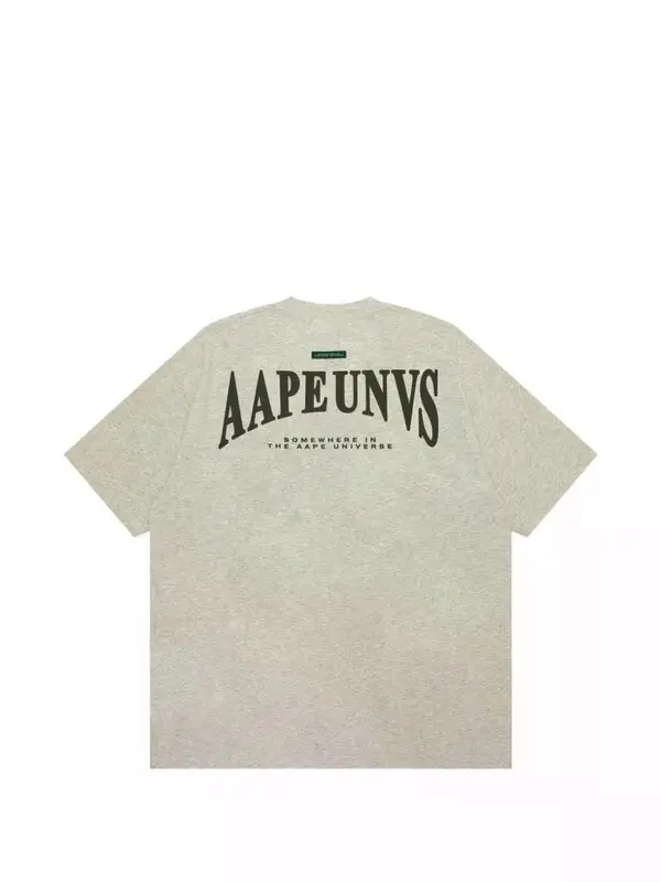 AAPE BY *A BATHING APE Moonface Logo-patch T-shirt
