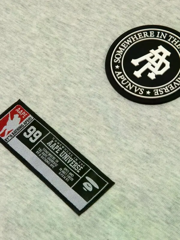 AAPE BY *A BATHING APE Moonface Logo-patch T-shirt