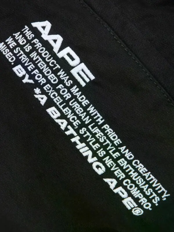 AAPE BY *A BATHING APE Moonface Tapered Trousers