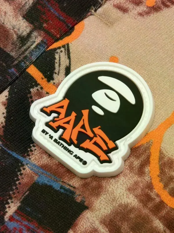 AAPE BY *A BATHING APE Moonface Graffiti Track Pants