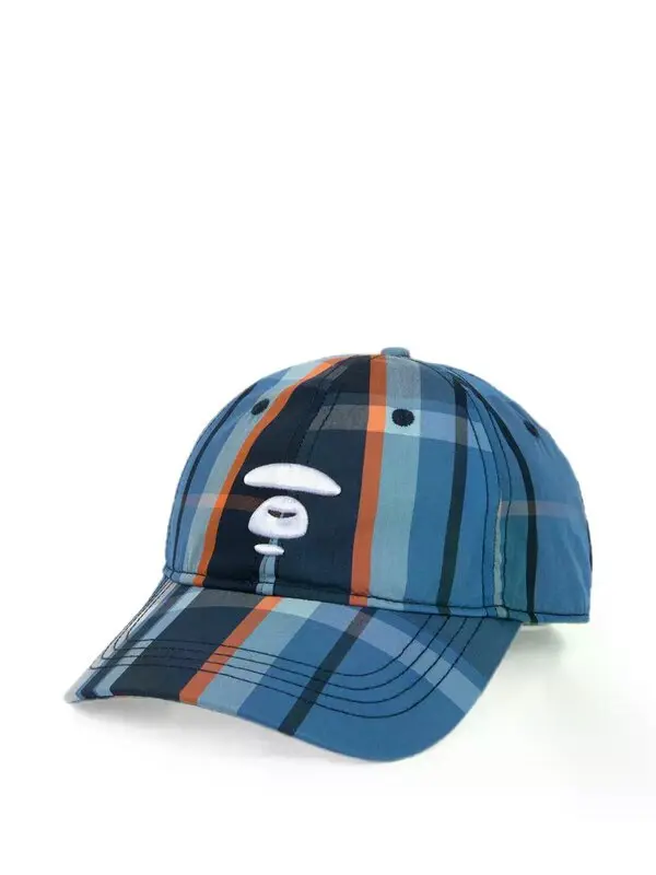 AAPE BY *A BATHING APE Moonface Plaid Cap
