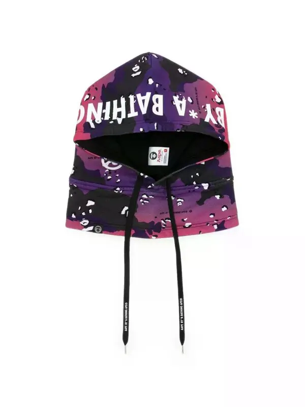 AAPE BY *A BATHING APE Gradient Camouflage-print Balaclava