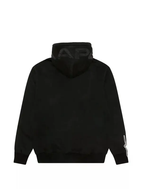 AAPE BY *A BATHING APE Moonface Logo-patch Hoodie