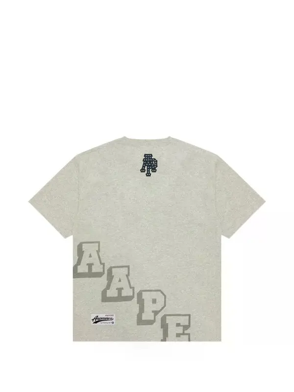 AAPE BY *A BATHING APE Moonface Logo-print T-shirt