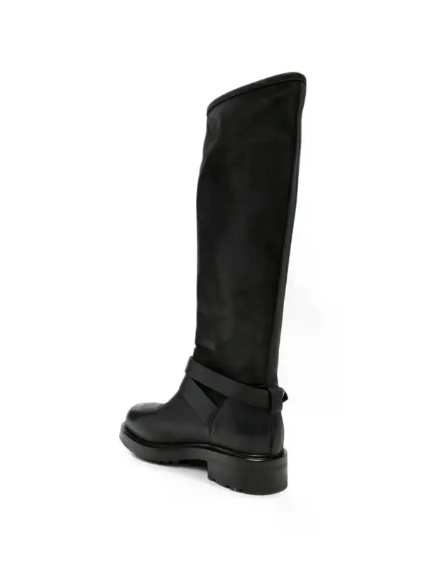 STRATEGIA SHOES Strategia Buckle-strap Knee-high Boots