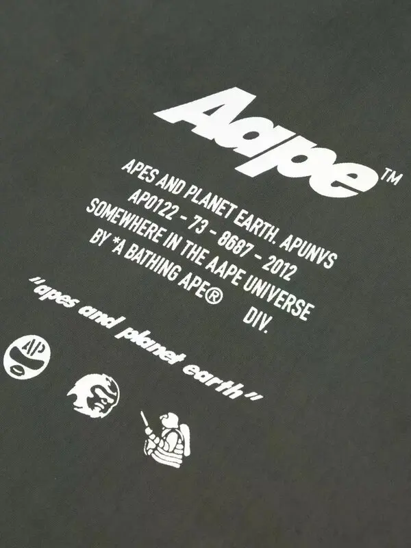 AAPE BY *A BATHING APE Moonface Long-sleeve Shirt
