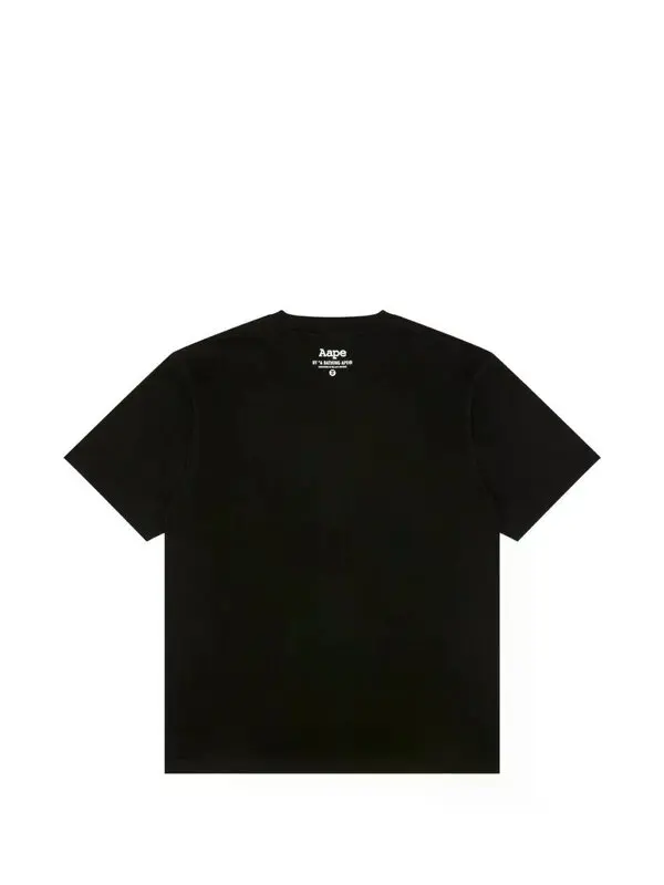 AAPE BY *A BATHING APE Moonface Logo-print T-shirt