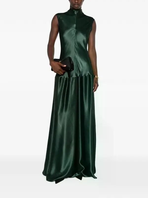 FFORME Sleeveless High-neck Dress