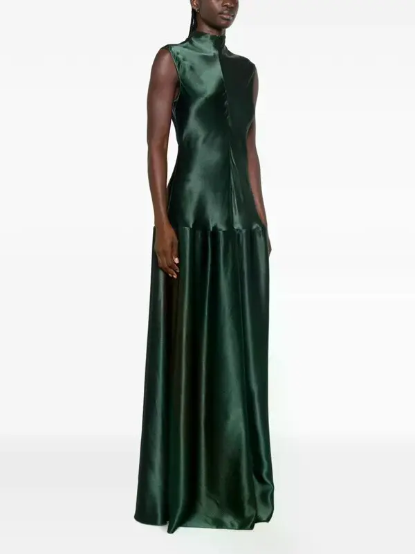FFORME Sleeveless High-neck Dress