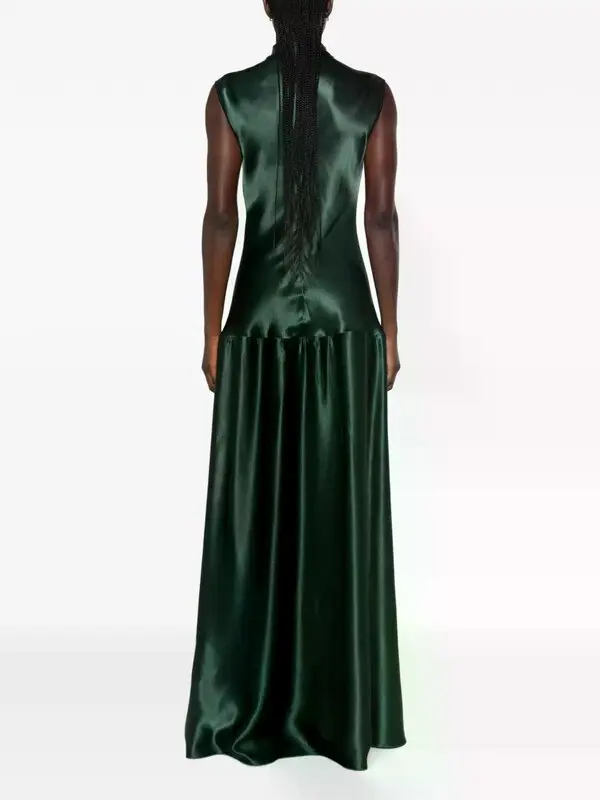 FFORME Sleeveless High-neck Dress