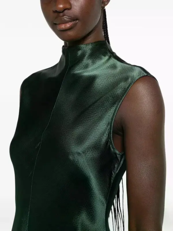 FFORME Sleeveless High-neck Dress