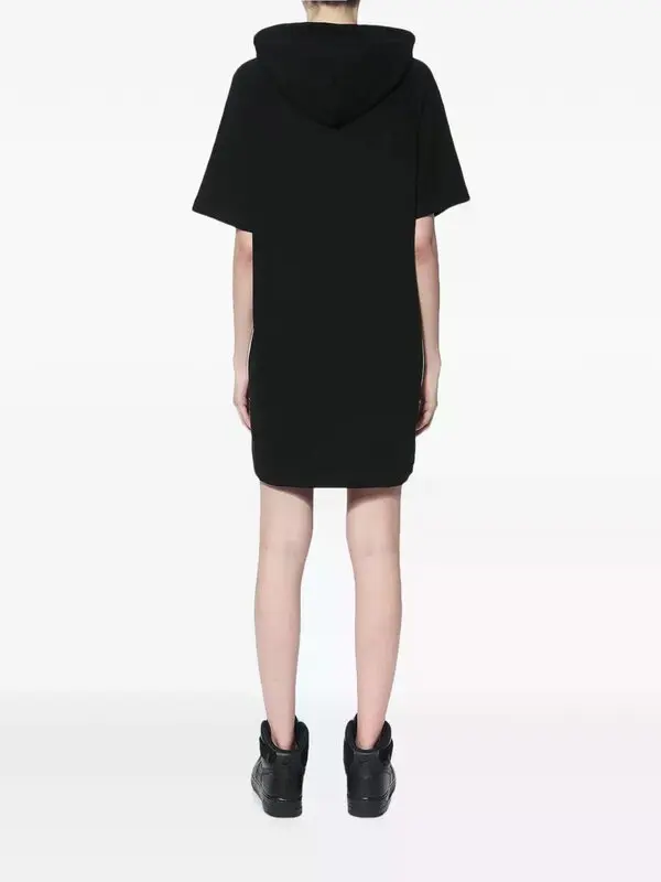 AAPE BY *A BATHING APE Moonface Logo-print Hoodie Mini Dress