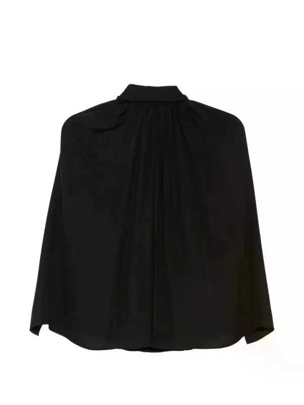 Dice Kayek Crystal-embellished Pleated Blouse