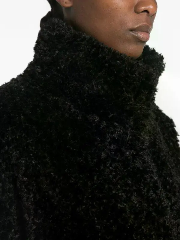 Herno Faux-fur High-neck Coat