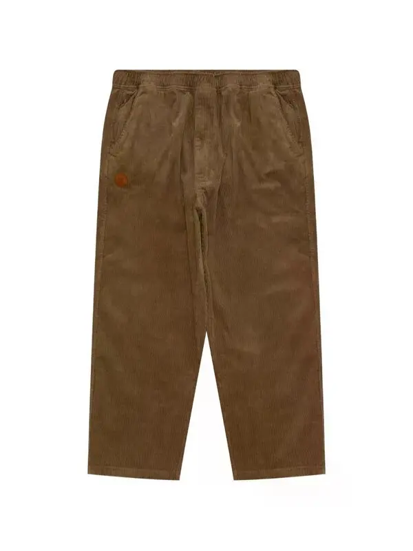 AAPE BY *A BATHING APE Logo-patch Corduroy Trousers