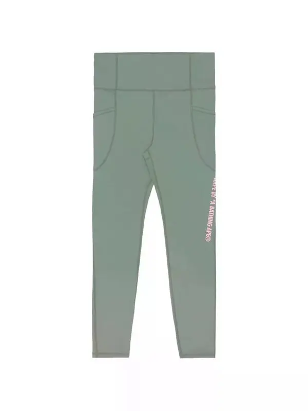 AAPE BY *A BATHING APE Moonface Logo-print Leggings