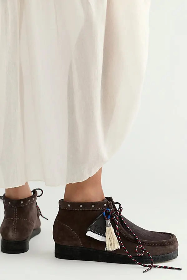 Clarks Blanche Yu Wallabee Boots