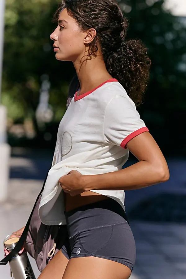 Free People Tennis Ringer Tee