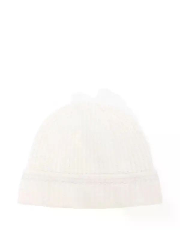 Eleventy Ribbed-knit Beanie Hat