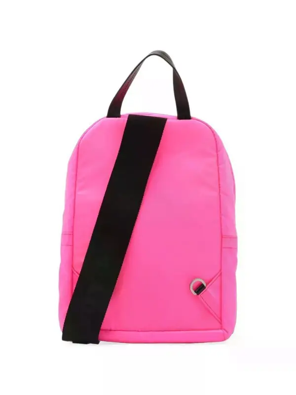 Prada Tessuto Soft Fluo Sling Backpack - Pink