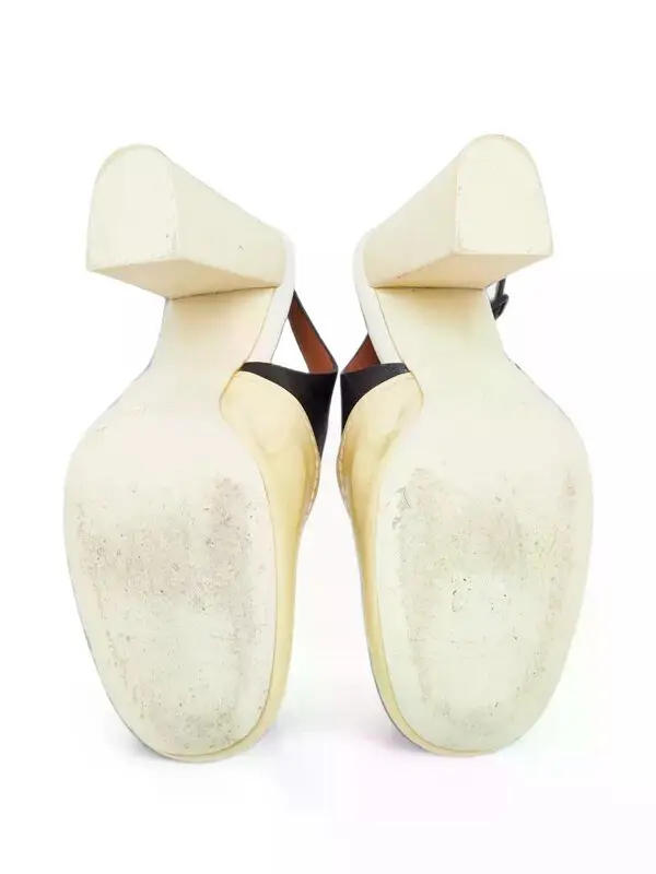 Celine Patent-finish Slingback Sandals