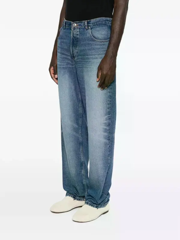 A.p.c. Fairfax Straight-leg Jeans In Washed Finish