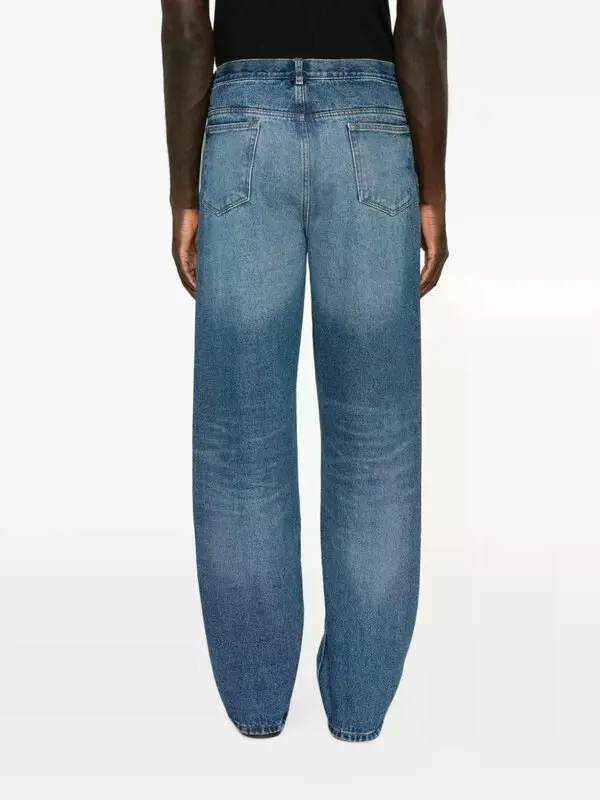 A.p.c. Fairfax Straight-leg Jeans In Washed Finish