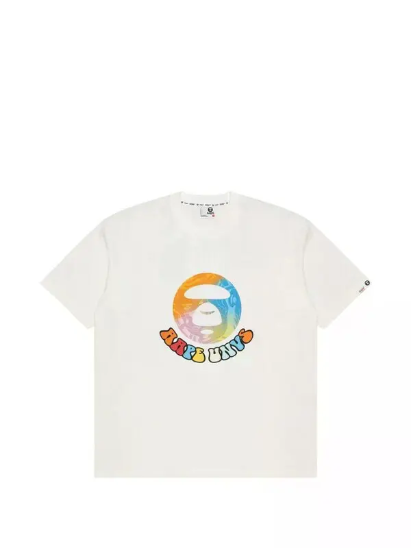 AAPE BY *A BATHING APE Moonface Graphic-print T-shirt